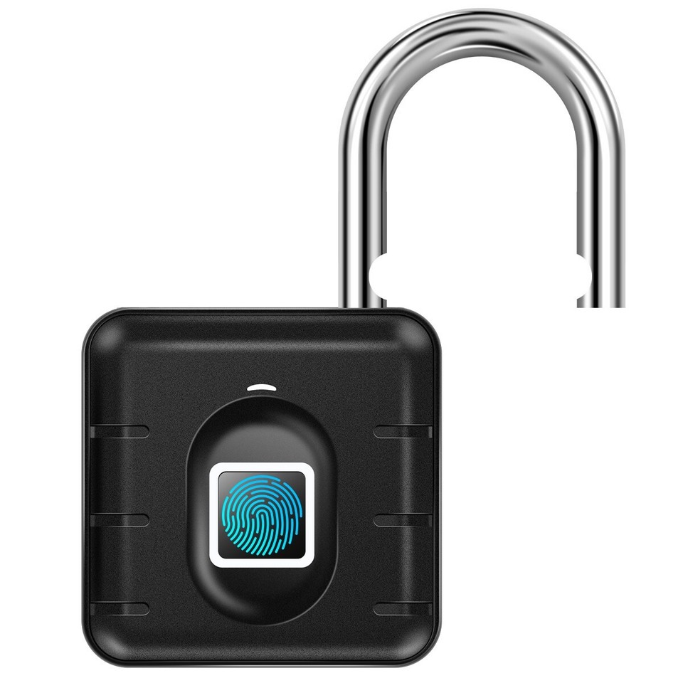 IP67 Waterproof Bluetooth Fingerprint Padlock For iOS/Android Keyless ...
