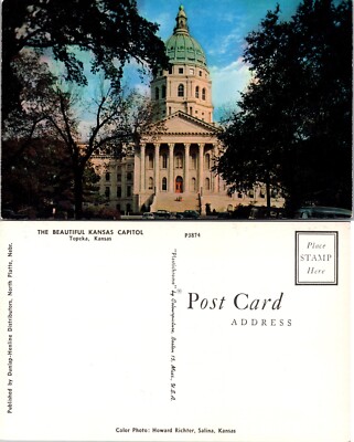 Kansas State Capitol Building Topeka Kansas KS Postcard | eBay