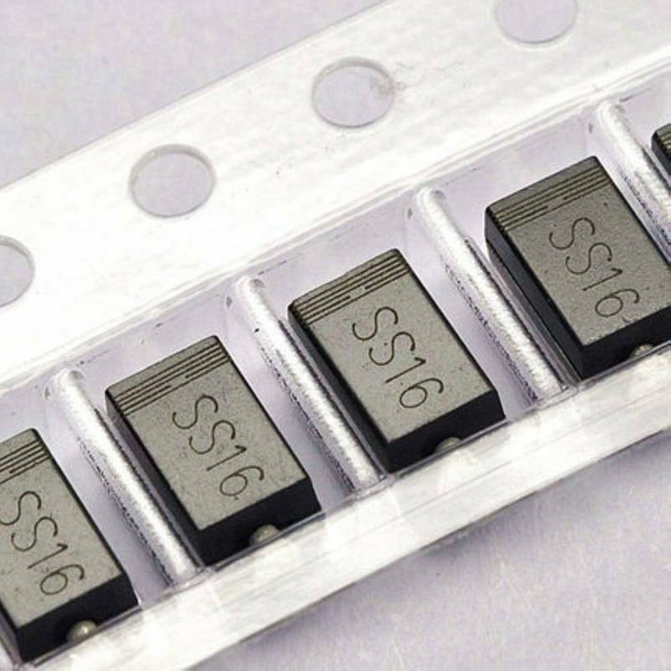 SS12 SS14 SS16 SS24 SS26 SS32 SS34 SS36 SMA DO-214AC Schottky Diodes | eBay