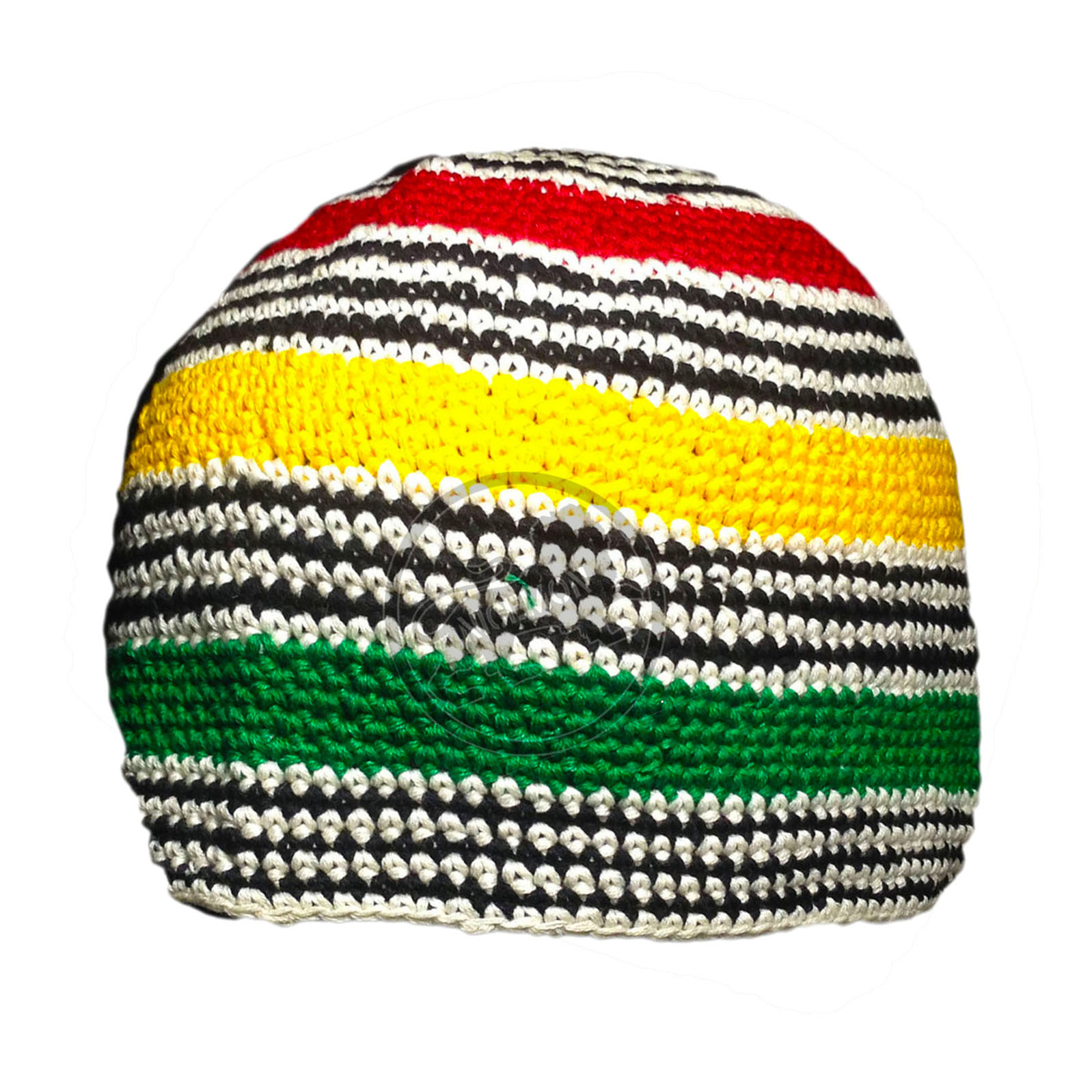 Skullcap Skull Cap Kufi Rasta Surfer Reggae Jamaica Handmade 100% ...