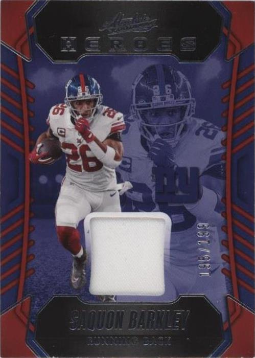 2023 Panini Absolute Saquon Barkley #AH-21 for sale | eBay