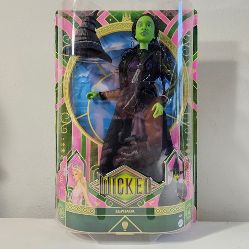 Mattel Wicked Barbie Elphaba Doll Misprint Error URG Damage Torn Paper ...