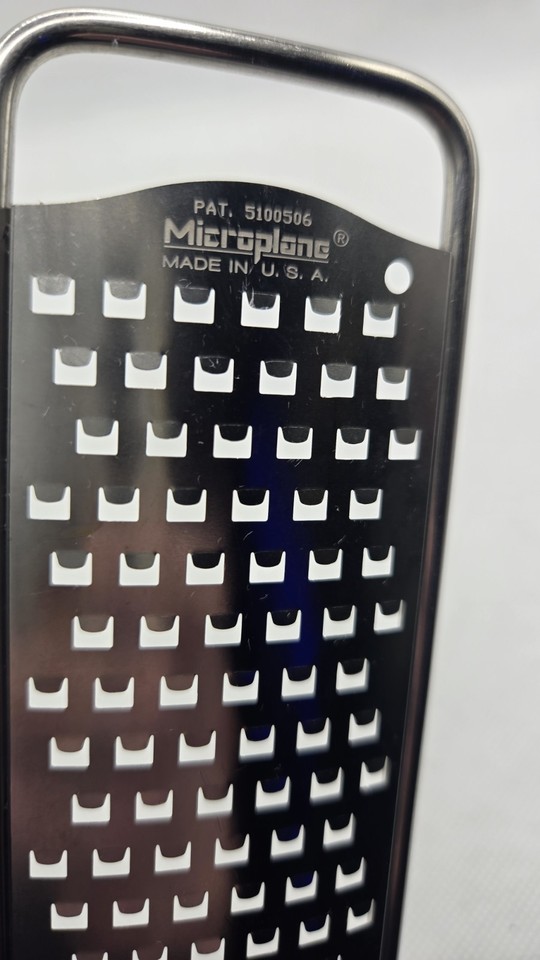 Cuisipro Microplane Stainless Steel Handheld Grater – Kitchen Zester ...