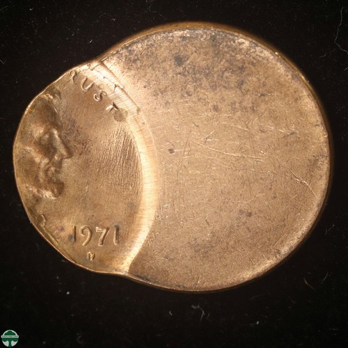 Mint Error: Off Center Strike - 1971-D Lincoln Memorial Cent - Choice ...