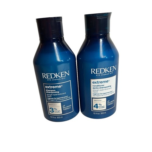 Redken Extreme Shampoo Conditioner Set Protein Strength Repair 10.1 fl ...