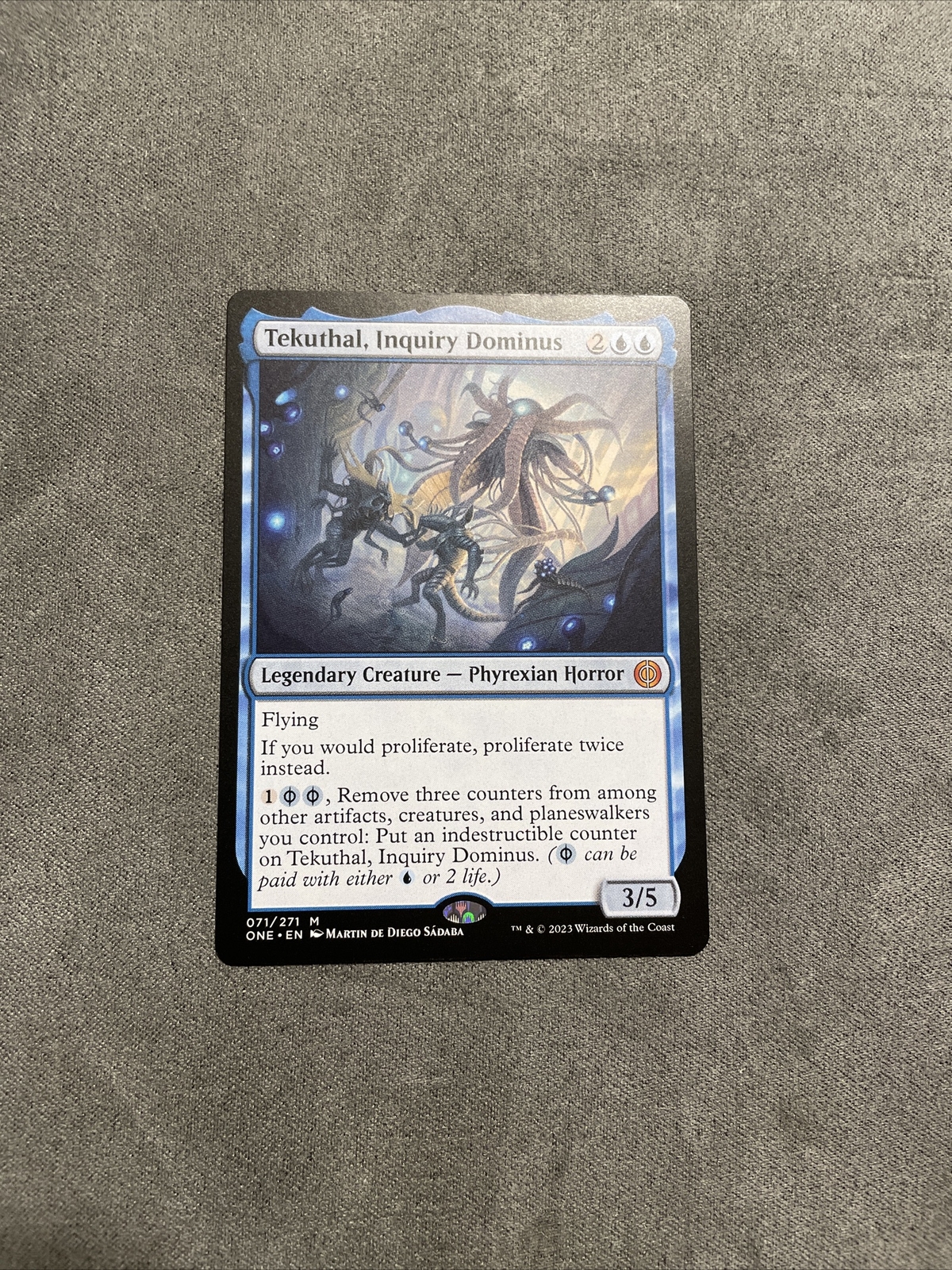 MTG Tekuthal, Inquiry Dominus Phyrexia: All Will Be One 071/271 Regular ...