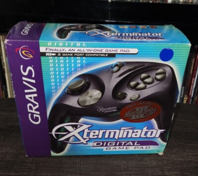 Vtg Gravis Xterminator PC Game Controller #44011 Windows 95/98 (NO GAME ...