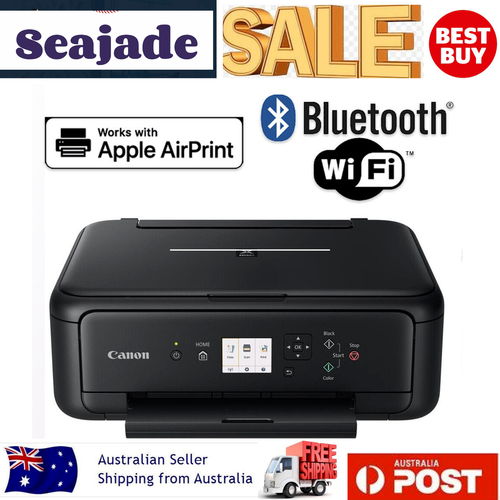 Cannon PIXMA Home TS5160 Printer Office Product, TS5160BK, Plus Free ink Pack | eBay Australia