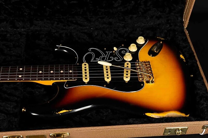 Andy Hicks Stevie Ray Vaughan Signature ST Electric Guitar Sunburst ...