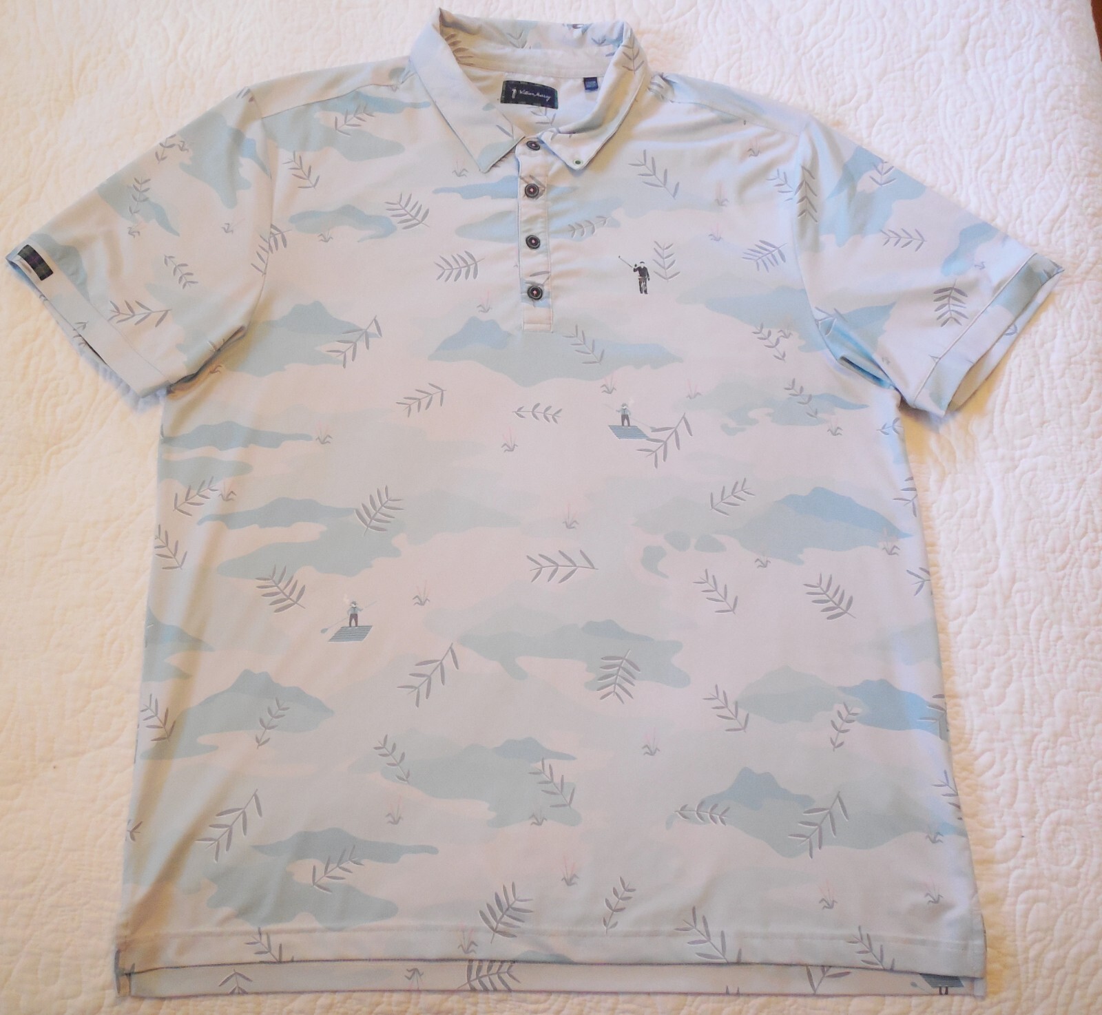 WILLIAM MURRAY Zero Hucks Given Huckleberry Finn Inspired Polo Golf ...