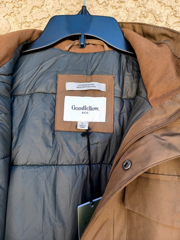Goodfellow & Co Men's Ski Parka - Color Brown Size Large - NWT . | eBay