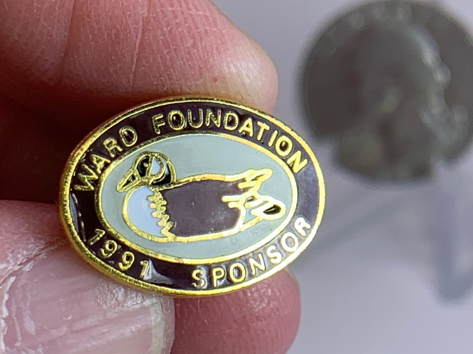 WARD FOUNDATION 1991 Sponsor Vintage Tack Pin T-5179 | eBay