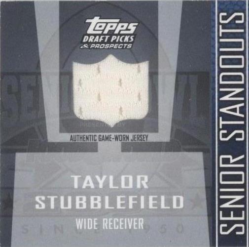 2005 Topps Draft Picks & Prospects - Senior Standouts Relics Taylor ...