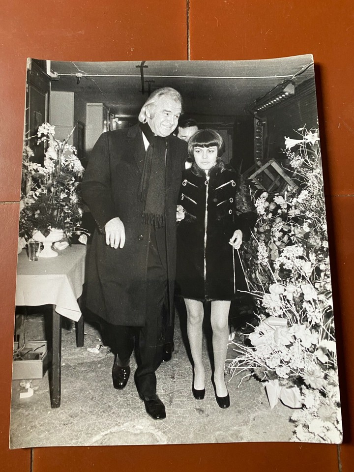 2 Photos anciennes Johnny Stark et Mireille Mathieu | eBay