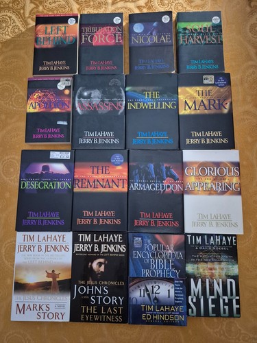 Left Behind Series Lot of 16 Tim LaHaye Jerry Jenkins HB PB Left Behind ...