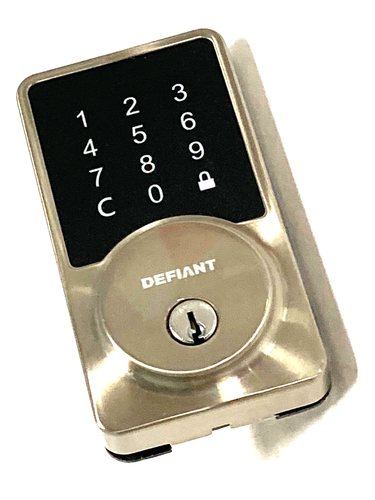 Defiant Smart Wifi Deadbolt Electronic Backlit Keypad Door Lock ...