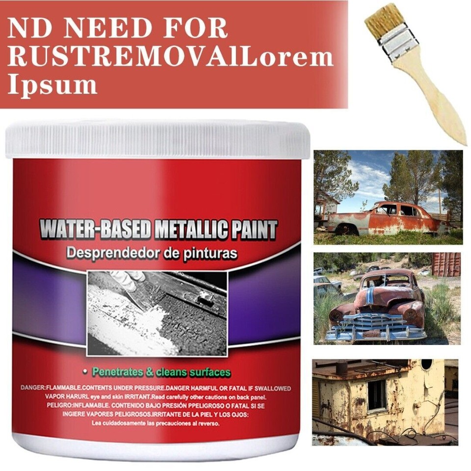3pcs Car Anti-Rust Chassis Rust Converter Water-Based Primer Metal Rust ...