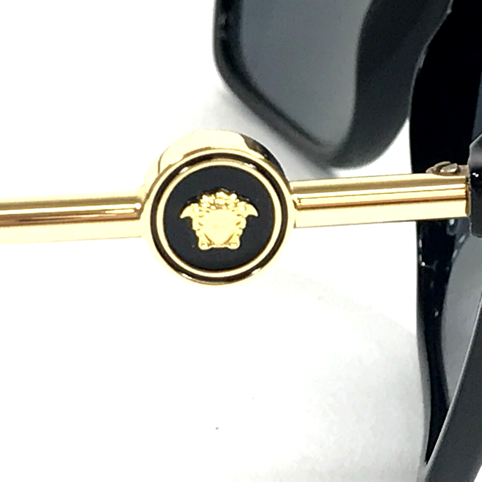 Versace Sunglasses MOD.4396 GB1/87 Black Gold Butterfly w Black Lenses ...
