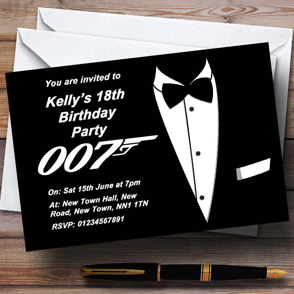 007 Birthday Party Ideas