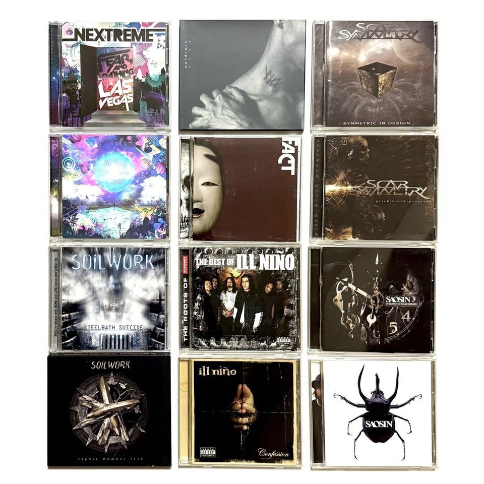 44-Cd Set Heavy Metal & Hard Rock Music Collection Bulk Lot Classic ...