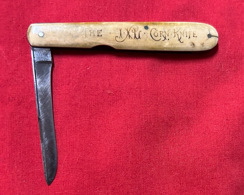 Antique "IXL Corn Knife” by George Wostenholm Celebrated Cutlery ...