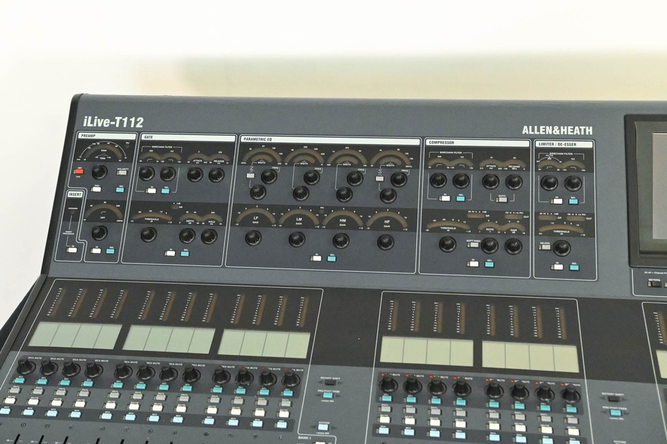 Allen & Heath iLive-T112 Mixing Surface with iDR-48 Fixed Format ...