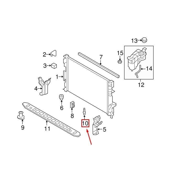 VOLVO XC70 P24 Radiator Drain Plug Genuine 30776240 | eBay