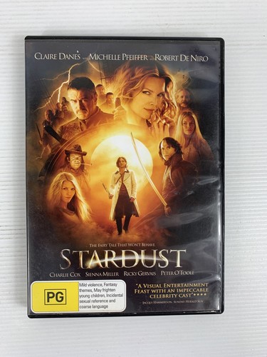 STARDUST DVD R Michelle Pfeiffer Claire Danes Charlie Cox Robert De ...