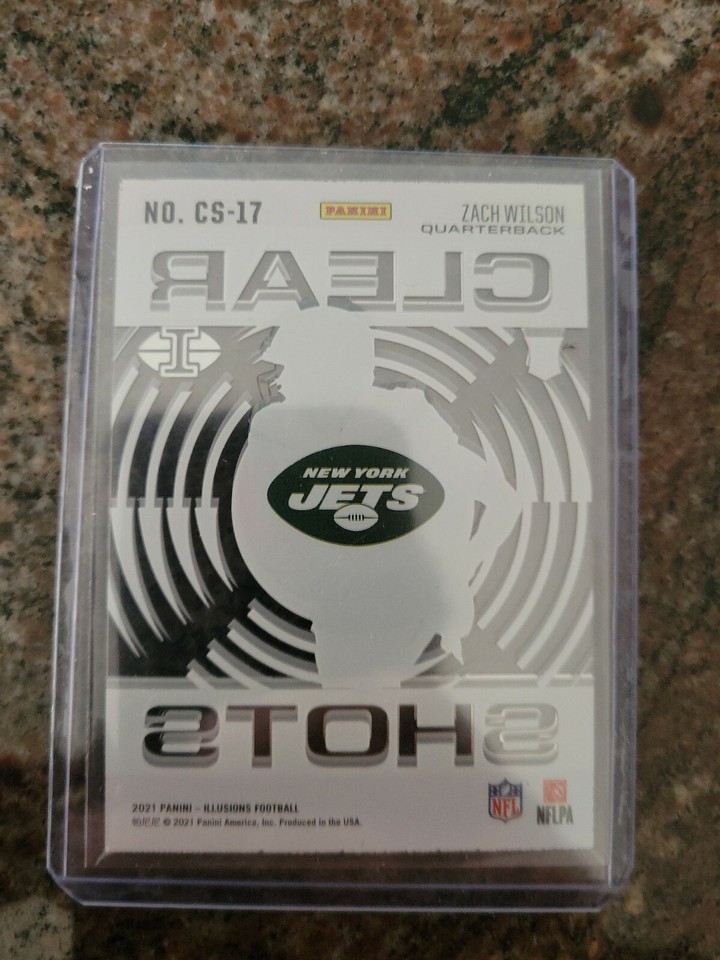 2021 Illusions Zach Willson Rookie Clear Shots New York Jets | eBay