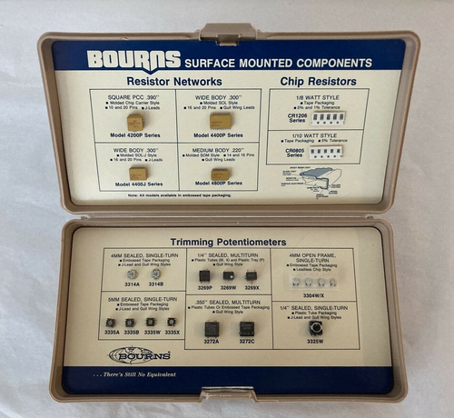 SURFACE MOUNTED COMPONENTS RESISTOR NETWORKS CHIP RESISTORS TRIMMING ...