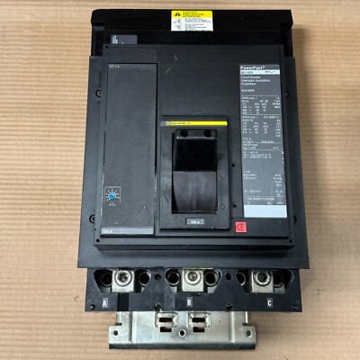 SQUARE D MJ MJA36600 3 POLE 600V 600 AMP CIRCUIT BREAKER WITH TEST ...