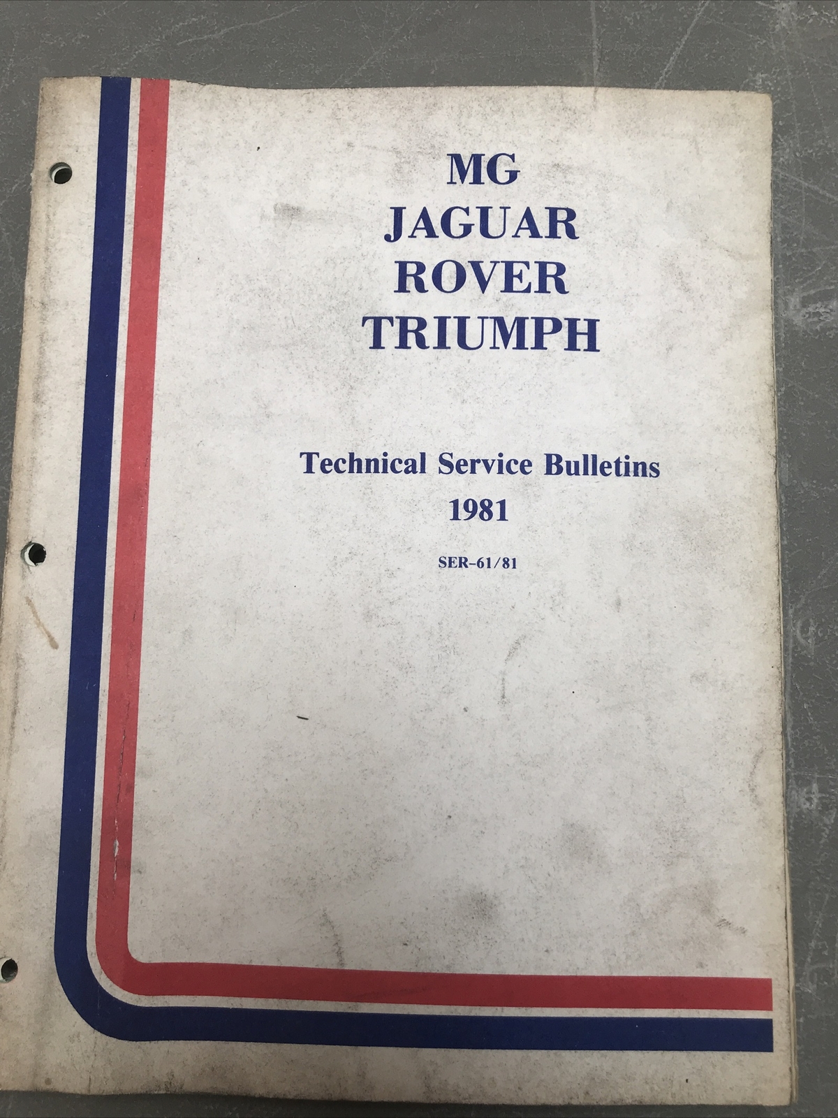 MG JAGUAR ROVER TRIUMPH TECHNICAL SERVICE BULLETINS 1981 | eBay