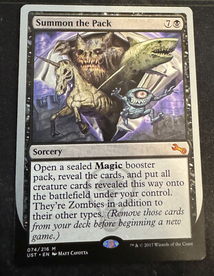 Summon the Pack Unstable Magic the Gathering MTG | eBay