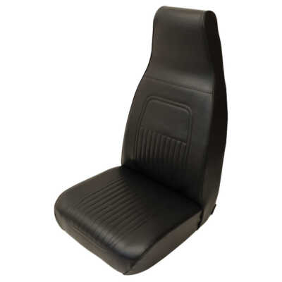HIGHBACK BLACK VINYL DRIVERS TRUCK SEAT,STEPVAN,GRUMMAN,UTILIMASTER | eBay