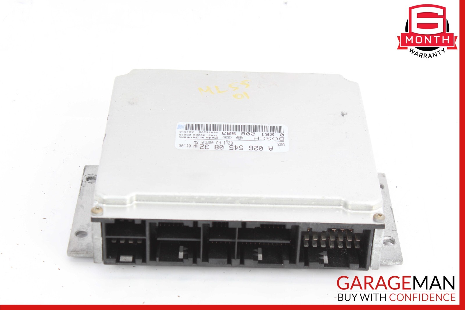 00-03 Mercedes W163 ML55 AMG ECU Engine Control Module Unit 0265450832 ...