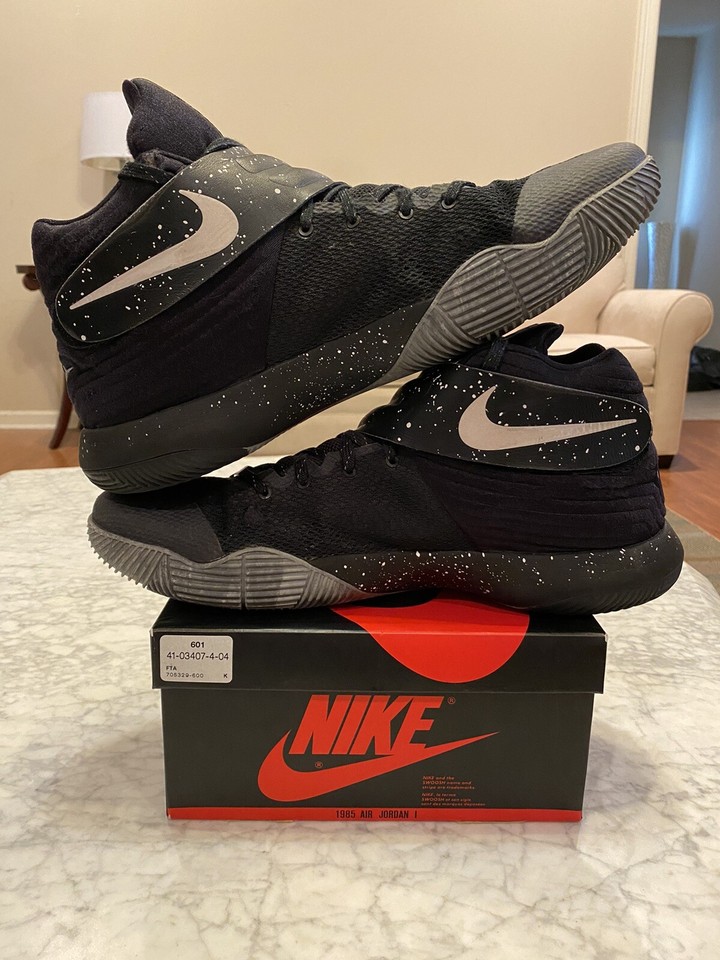 Nike Kyrie Irving 2 II EYBL Black Grey 15 Men’s Promo Sample Peach Jam ...