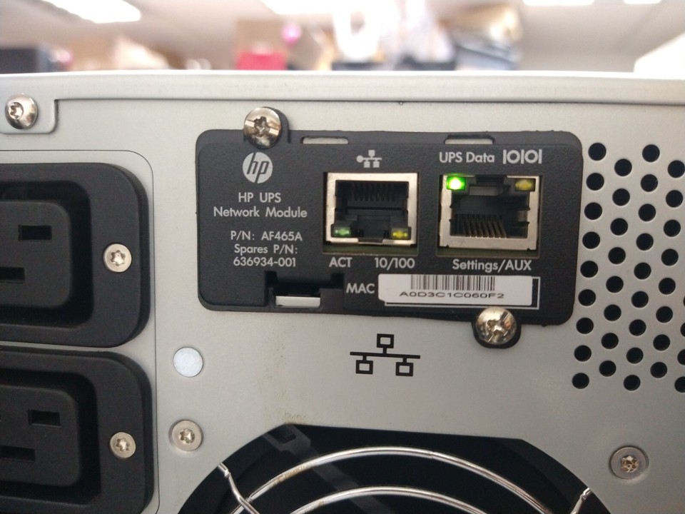 HP R7000 INTL UPS 6500VA 6500W AF463A 638832-001 628822-002 HSTNR-U021 ...