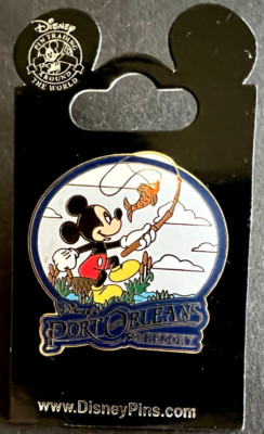 WDW - Disney's Port Orleans Resort - Mickey Mouse Fishing Disney Pin ...