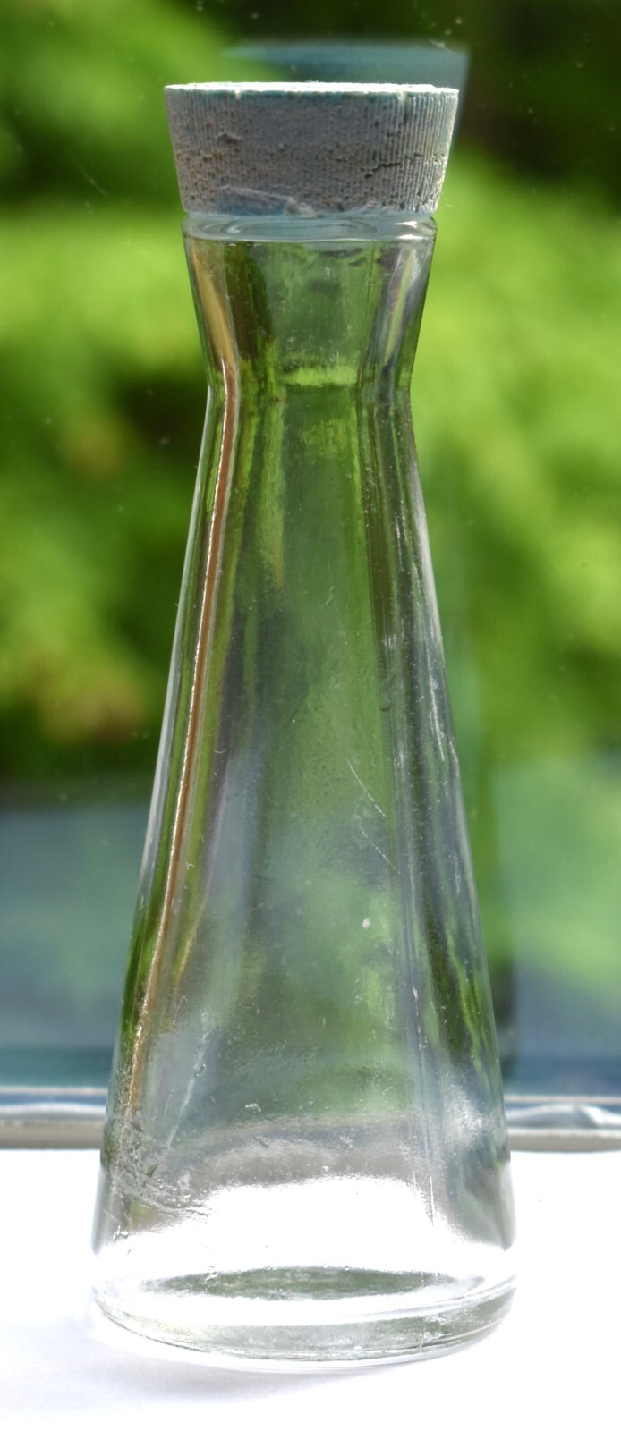 Vintage Glass Shampoo Bottle Sauve Cream Shampoo Original Debossed Cap ...