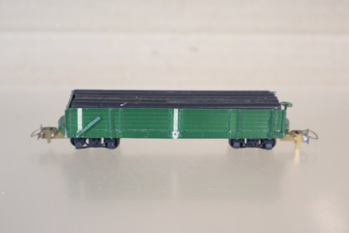 KIT BUILT HOe NARROW GAUGE OPEN BOGIE WAGON with PIPE LOAD om | eBay