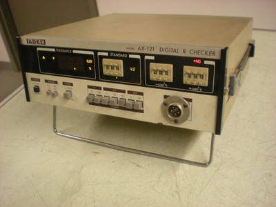 Adex AX-121 Digital Resistance Checker - Powers up as shown | eBay