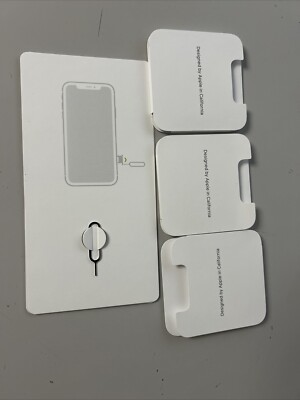 4 Pcs Card Tray Removal Ejector Pin Open Tool for iPhone Mobile Phone ...
