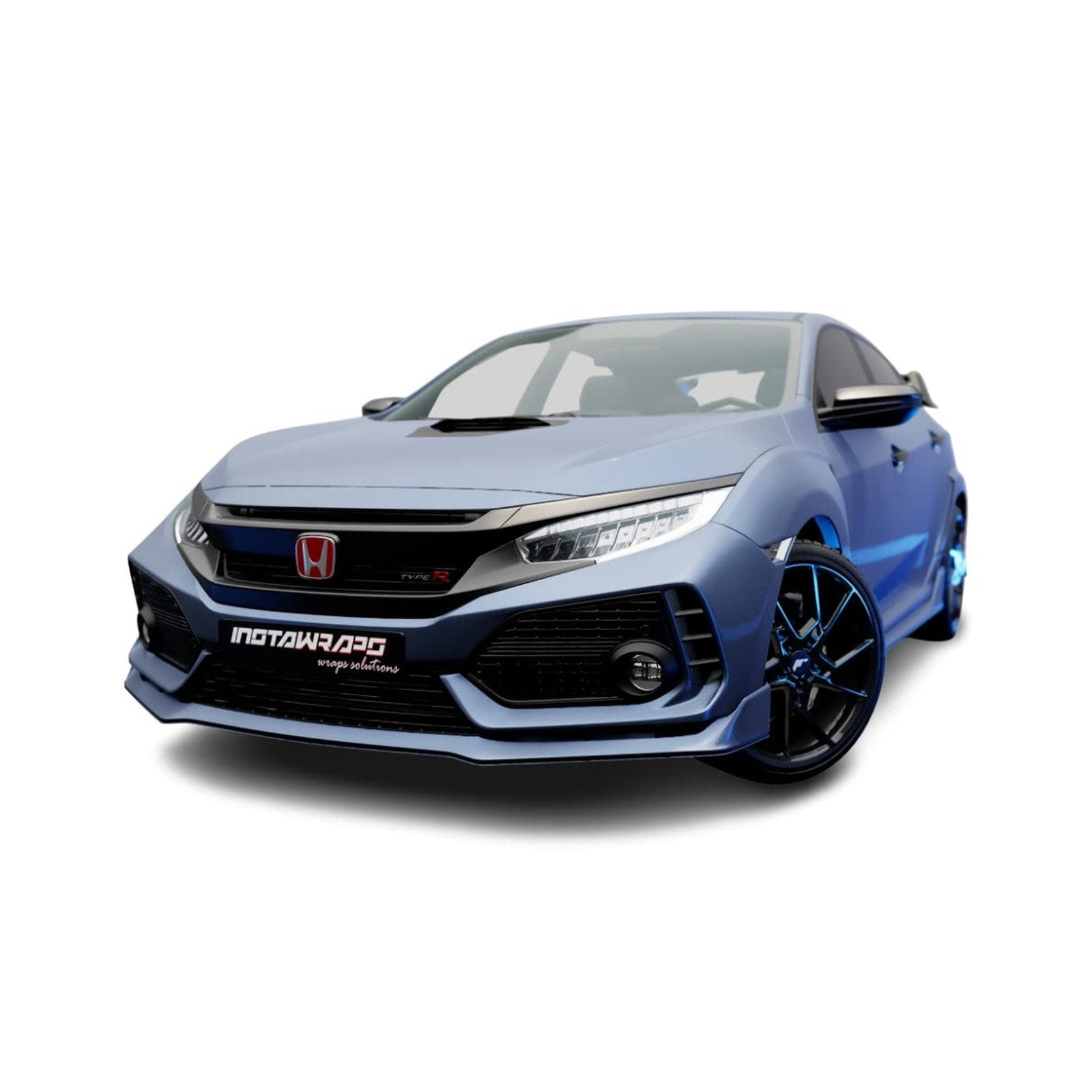 3M Car Wrap Roll 2080 Matte Slate Blue Metallic | M217 | (5ft x 40ft ...