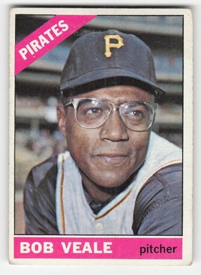 Bob Veale 1966 Topps #425 Pittsburgh Pirates Pr-Fr Tape | eBay