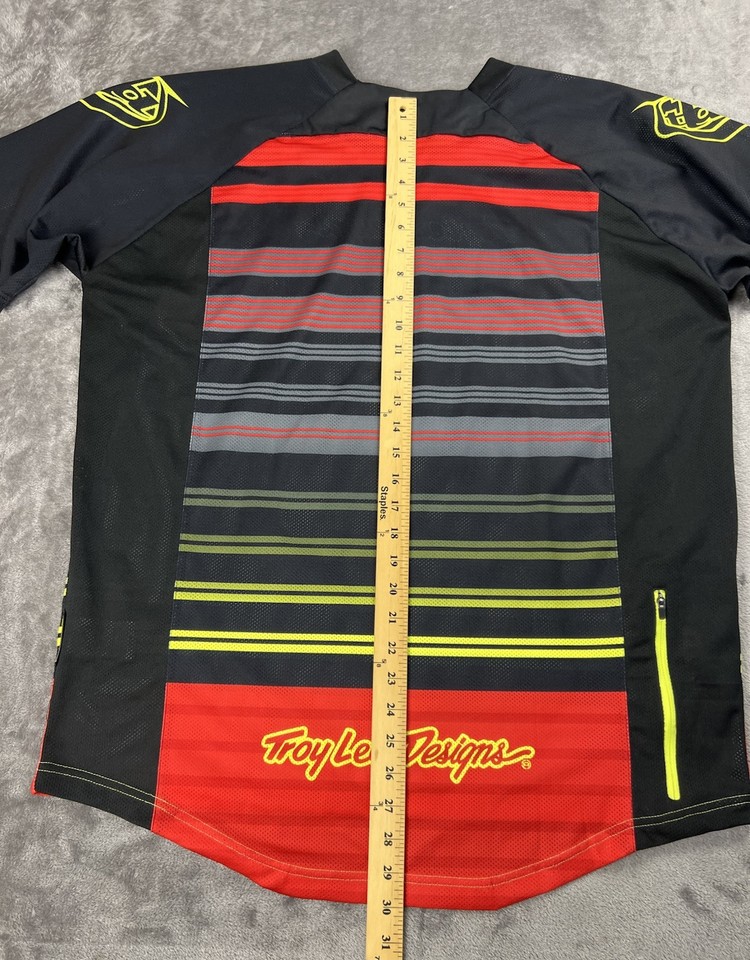 Troy Lee Designs Skyline Striped Motocross Jersey Bike Racing Kit - Men ...