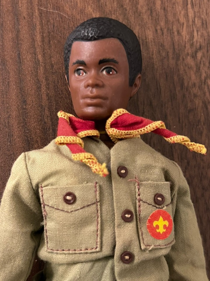Vintage Kenner Boy Scout Figure African American Toy Dave Cub Scouts ...