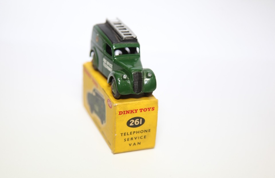 Dinky 261 Telephone Service Van In Original Box - Near Mint Vintage ...