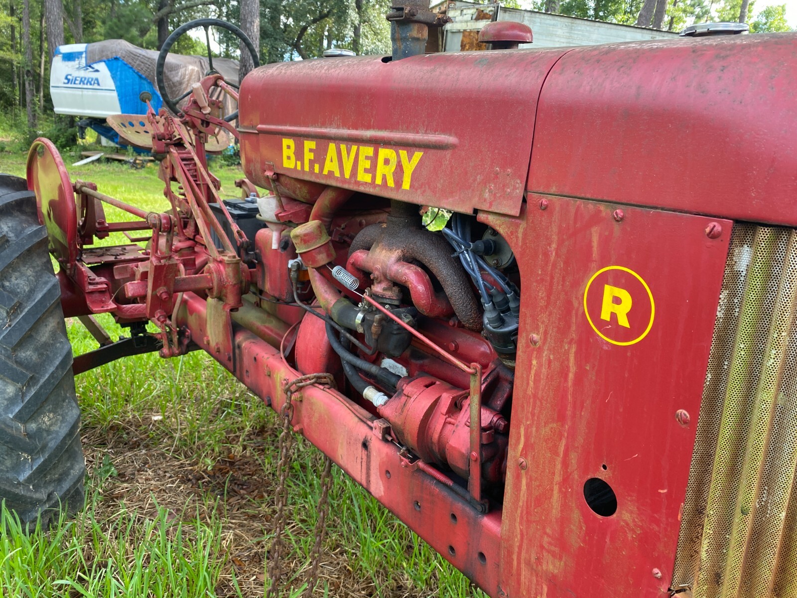 Tractor - B.F. Avery Model R with a Hercules 1x - 3SL 4 cyl, w ...