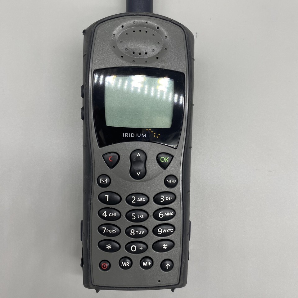 Iridium Satellite Phone Model 9505A No Battery Gray-Fair | eBay