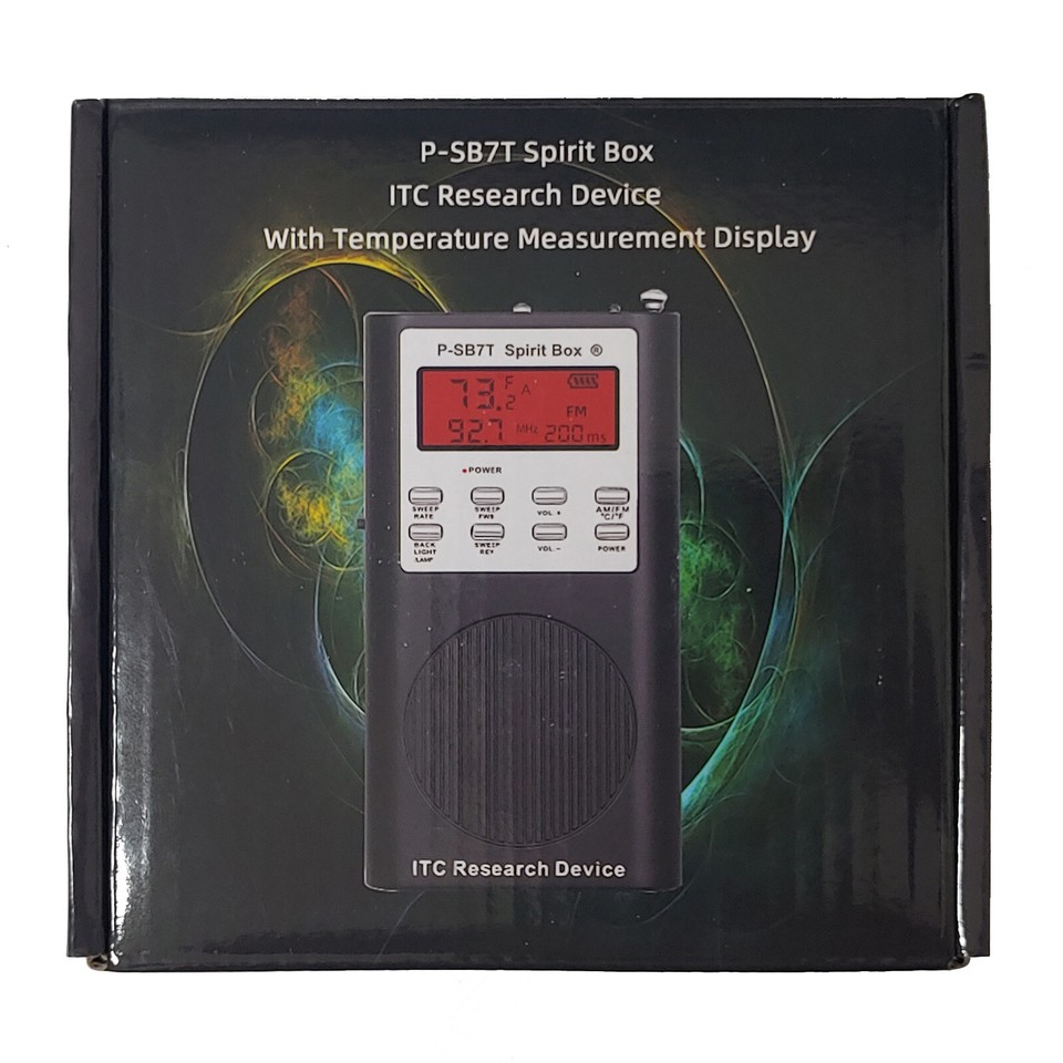 P-SB7 Spirit Box ITC Research FM/AM Ghost Box Radio Paranormal (LATEST ...
